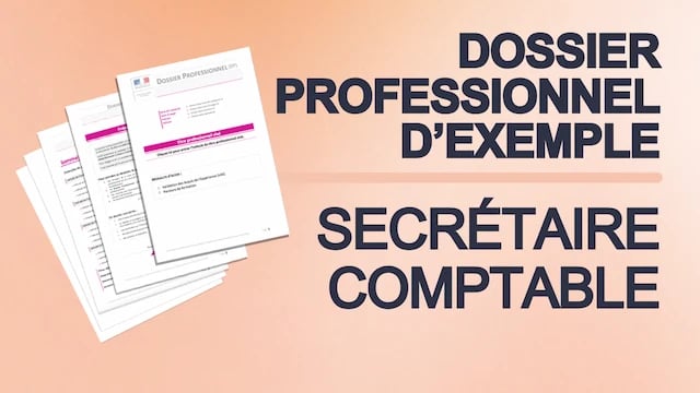 Dossier professionnel Secrétaire comptable
